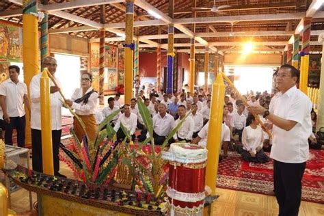 វត្តអារាមចំនួន ៤០វត្ត នៅក្នុងខេត្តមណ្ឌលគិរី ទទួលបានការប្រគេនទៀនព្រះវស្សា និងទេយ្យវត្ថុ