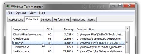 gui exe windows process what is it