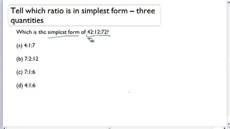 Ratios In Simplest Form Ck 12 Foundation
