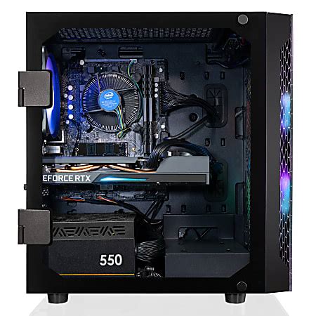 CLX SET Gaming Desktop PC Intel Core I GB Memory GB Solid State Drive TB Hard Drive