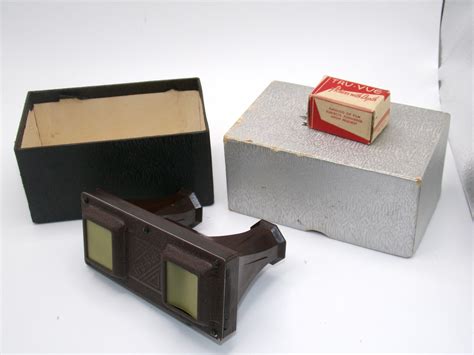 Vintage Tru Vue Viewer With Film And Original Box Etsy