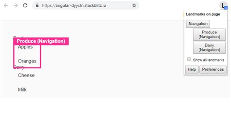 Bug Nested Lists Cause Duplicated Landmark Roles · Issue 15096 · Angularcomponents · Github