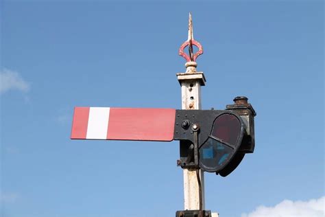 Railroad Semaphore Signal