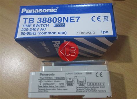 Panasonic Timer Switch Tb388 09 Key Karya Utama Bersama Panasonic Timer Switch Tb388 09 Key Karya Utama Bersama