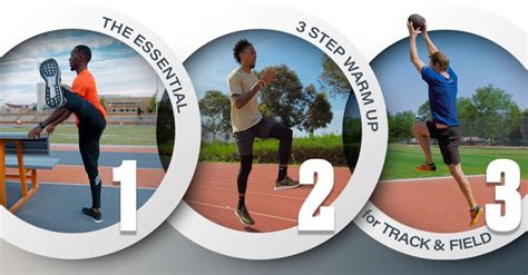 Track And Field Warm Up The Essential 3 Step Warm Up