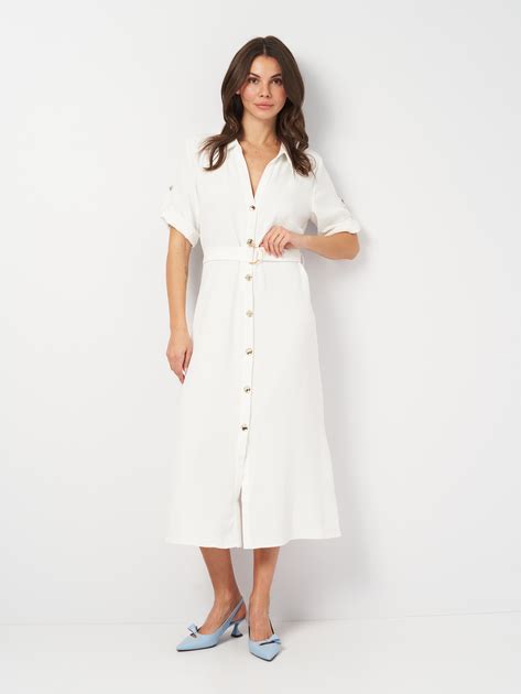 Сукня жіноча Zara 3471 522 L Біла 03471522251046 Брендовий одяг Rozetka