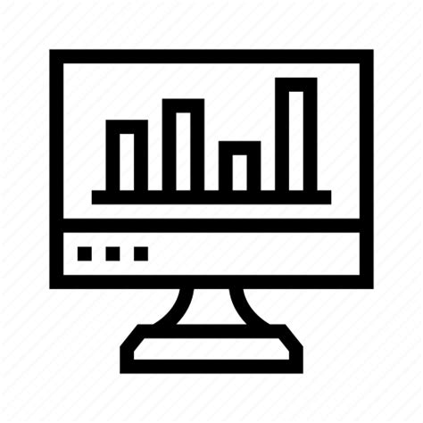 Computer Analytics Stats Bar Chart Statistics Icon Download On