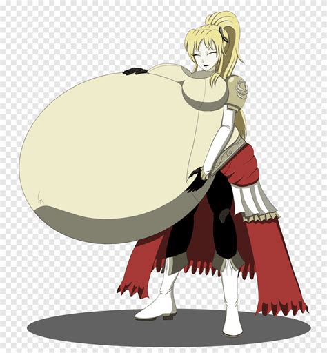Anime Belly Expansion That Honestly Looks More Like Panty Inflation