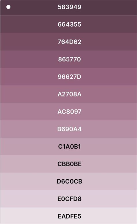 Discover 120 Dti Color Codes Ideas Hex Color Palette Color Palette