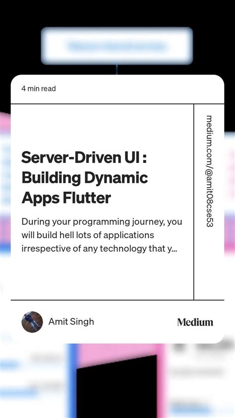 Lets Create Server Driven Ui In Flutter Or Android Amit S