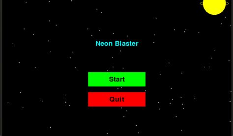 New Update To Neon Shooter Python Programming
