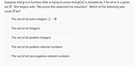 Solved Suppose That P Is A Function Ellie Is Trying To Chegg Com