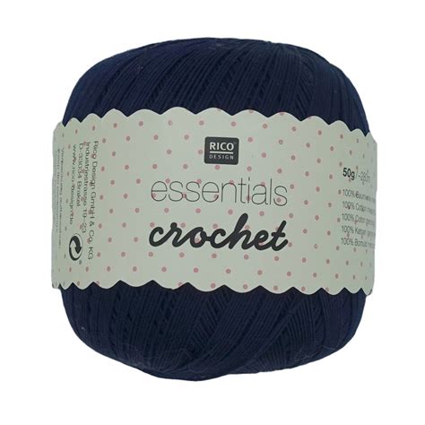 Rico Essentials Crochet Cotton 2ply 50g The Cheap Shop Tiptree