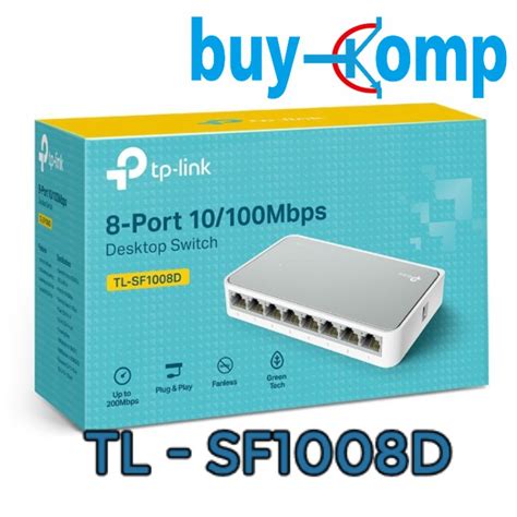 Jual Tplink Desktop Switch Hub Port Tl Sf D Tp Link Shopee Indonesia
