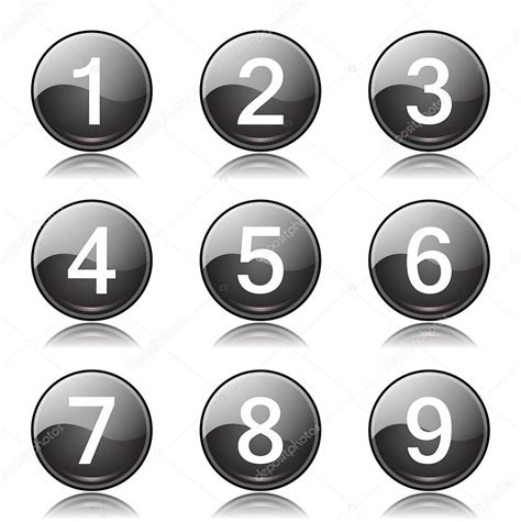 Numbers Counting Icon Set Stock Vector By ©rizwanali3d 69739709