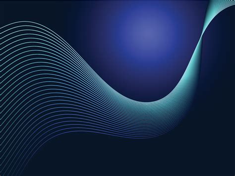 Abstract Line Wave Background Dark Blue With Light 38243750 Vector Art