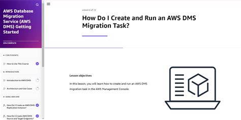 Getting Started With Aws Database Migration Service Aws Dms