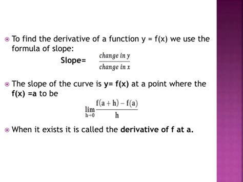 Presentation Of Calculus On Application Of Derivative Pptx Physics Science