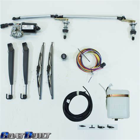 Ibex Windshield Wiper And Fluid Assembly Kit Goat Built