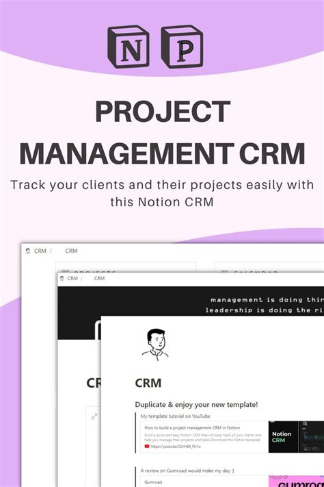 Project Management Crm Template