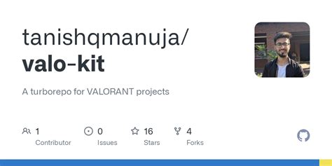 Github Tanishqmanuja Valo Kit A Turborepo For Valorant Projects