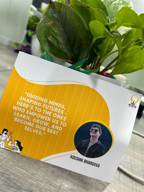 Koushik Bhargava On Linkedin Teachersday