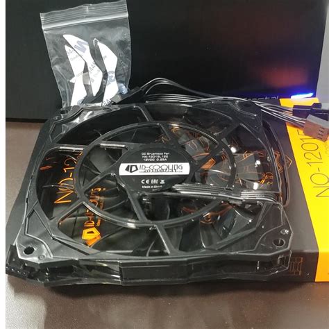 Slim 12cm 120mm PWM Controlled Fan 15mm Thickness Big Airflow Computers Tech Parts