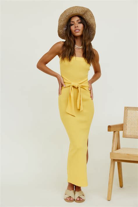 Top 5 Yellow Maxi Dresses When Freddie Met Lilly