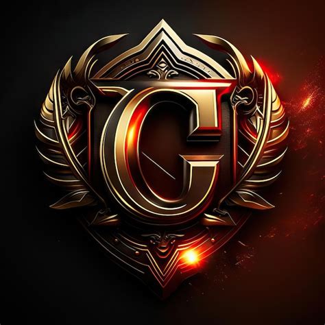 Premium Photo Letter G Logo In Golden Details