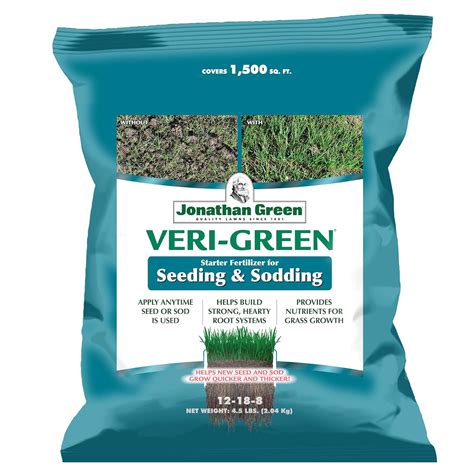 Jonathan Green Veri Green Starter Lawn Fertilizer 12 18 8 Garden World Jonathan Green Veri Green Starter Lawn Fertilizer 12 18 8 Garden World
