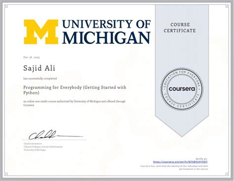 sajid ali on linkedin programming python coursera learning