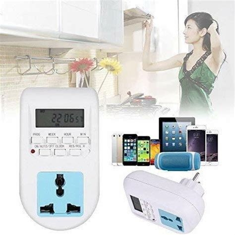 Digital Timer Switch 220 240 V 50hz 10a Plug In Type Programmable Electronic Timer For Charging