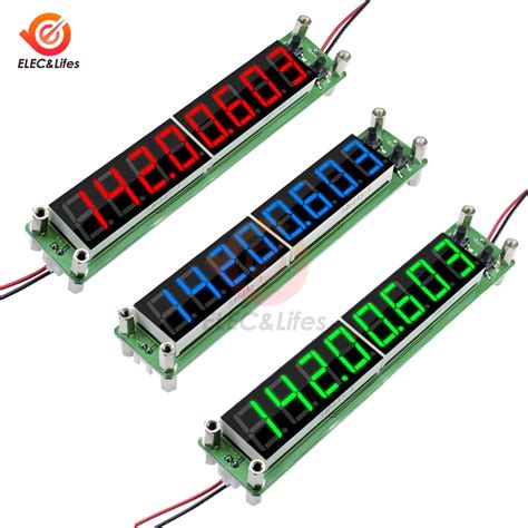 Rf Signal Frequency Counter Cymometer Blue Red Gre Grandado