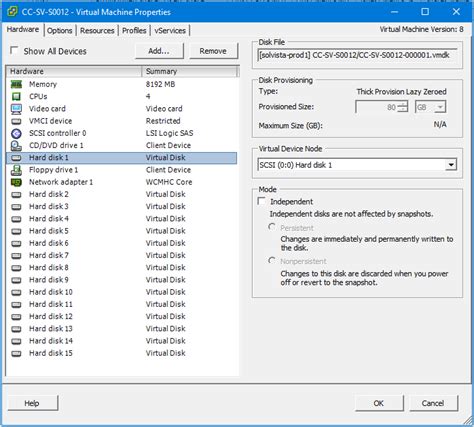 VM Living On Two Datastores And Things Went Wrong Virtualization