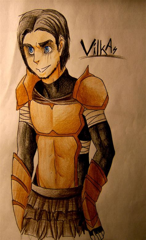 Skyrim Vilkas Blockart By Schl4fmuetze On Deviantart