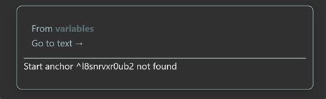 Preview Shows Start Anchor Not Found When Linking Notes · Issue 2568 · Dendronhqdendron