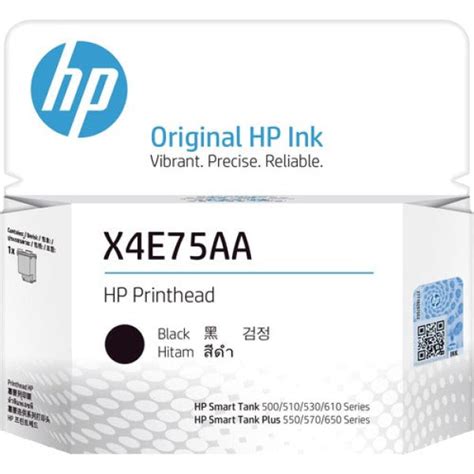 Buy Genuine Hp X4e75aa Original Black Inkjet Printhead For Smart Tank