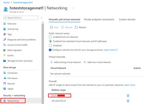 How To Integrate Azure Batch Pool With Azure Storage Account Configured With Firewall