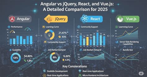 Angular Vs Jquery React And Vuejs A Detailed Comparison