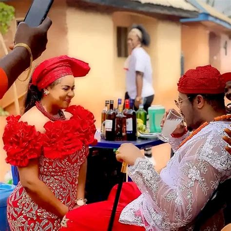 Nollywood Actress Uju Okoli Shares Lovely Photos Of Her Traditional Marriage Photos