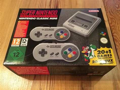 Snes Mini Unboxing A Most Agreeable Pastime