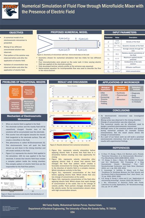 pdf numerical simulation of fluid flow through microfluidic mixer
