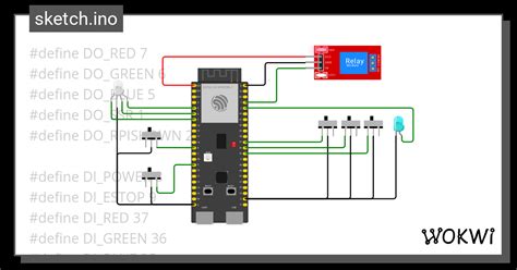 Power Controller Wokwi Esp32 Stm32 Arduino Simulator