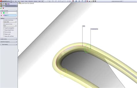 How To Create 3d Non Planar Sweeps In Solidworks Solidsmack