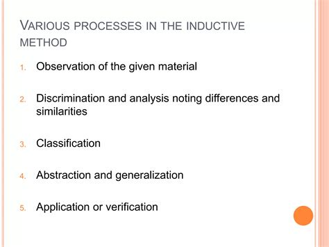 Deductive And Inductive Method Pptx