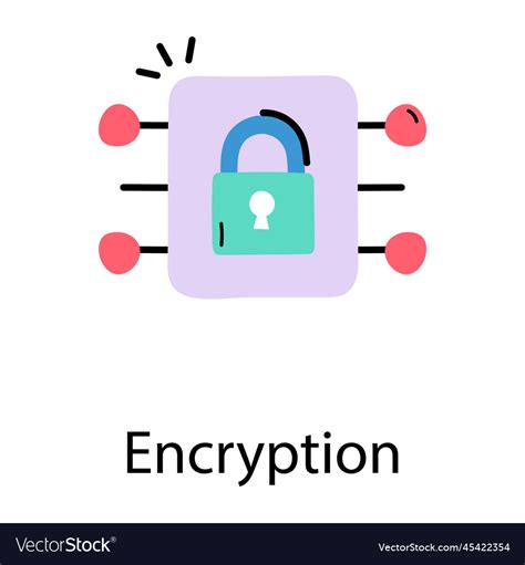 Encryption Royalty Free Vector Image Vectorstock