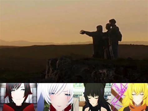 Anime Team Rwby Crying At Mwiiis Ending By G Multiverse Guy On Deviantart