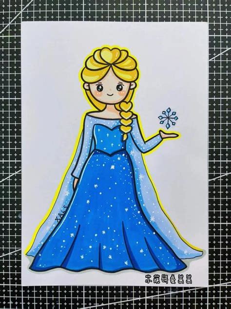 简笔画图片大全公主 简笔画图片大全公主 简单 画趣文库（我爱生活）