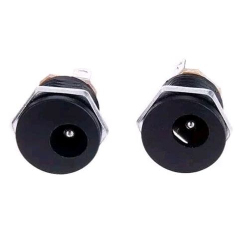 Jual Socket Dc Power Jack Female Power Supply Socket Panel Box Mount