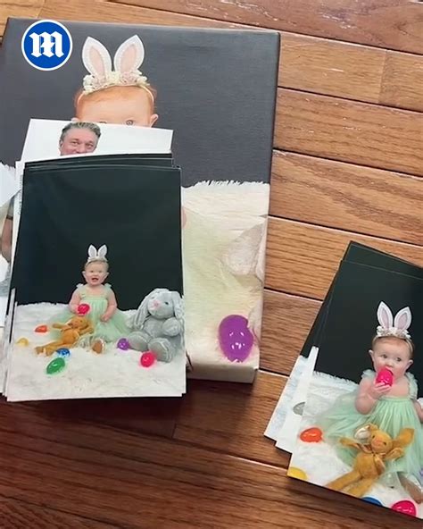 Granddad Looking After His Granddaughter Surprised Her Mum With Adorable Photos After Organizing